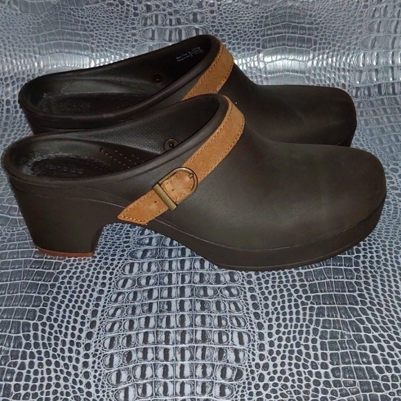 CROCS | Shoes | Crocs Brown Clogs | Poshmark